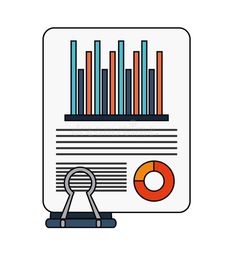 Infographic Document Design Stock Illustration - Illustration of data ...