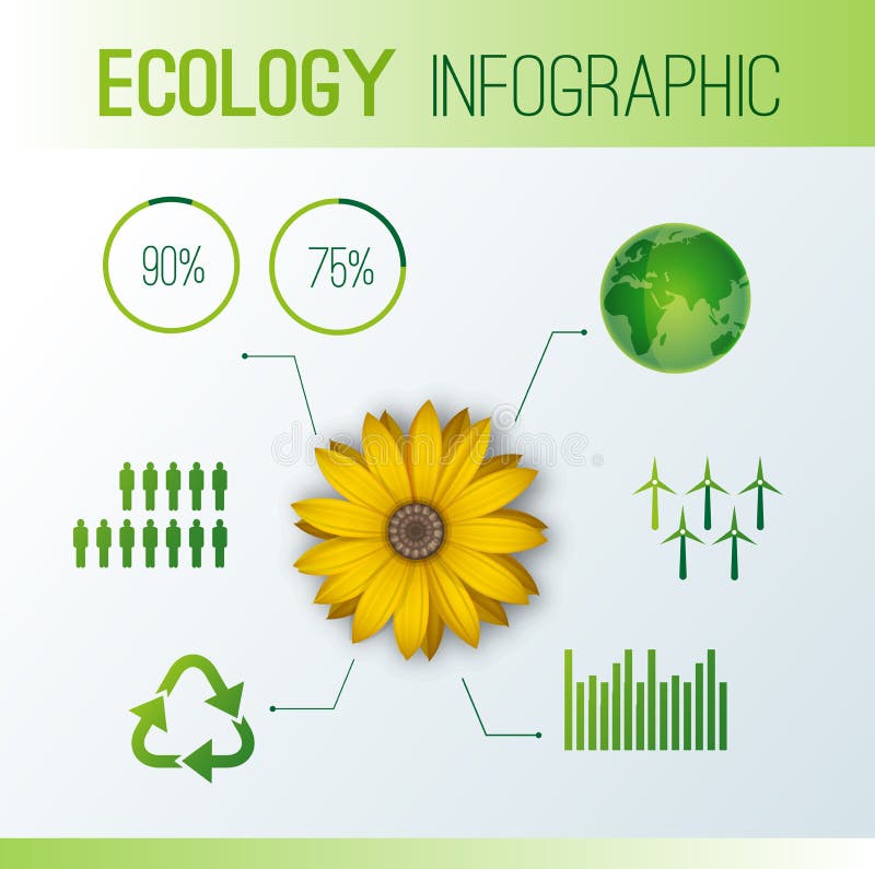Infographic, Eco, Bio, Ecology Stock Vector - Illustration of abstract ...