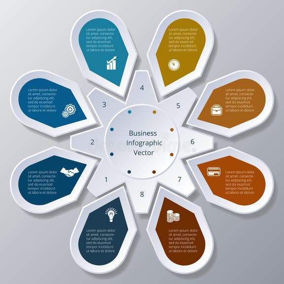 Infographic Eight Points Stock Illustrations – 94 Infographic Eight ...