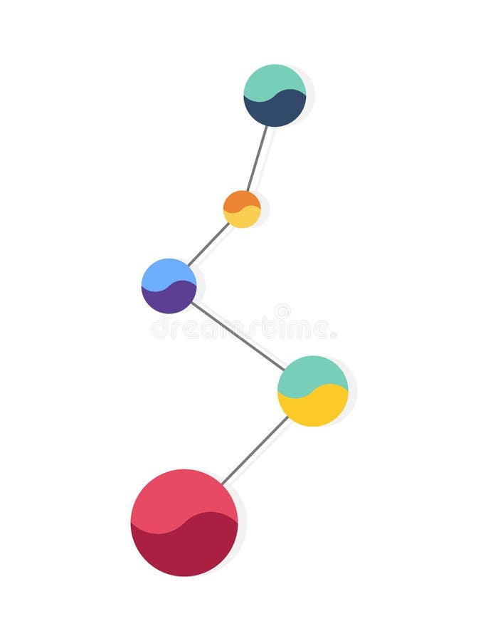 Infographic Element. Analysis Data Graph or Time Bar. Workflow Business ...