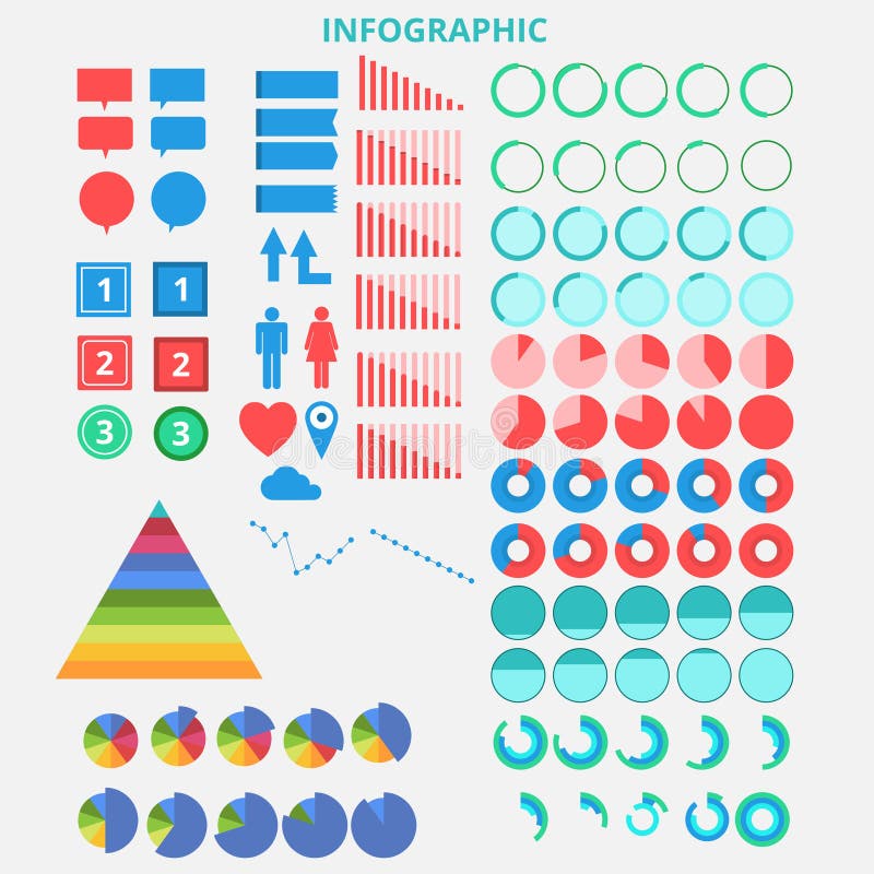 Infographic Element of Chart Stock Vector - Illustration of digital ...