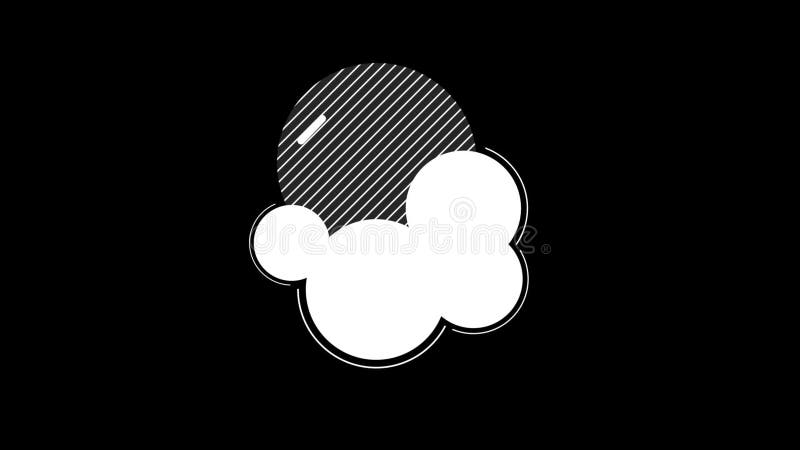 Infographic Element - Circle Chart on Alpha Channel Stock Video - Video ...