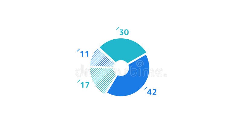 Infographic Element - Pie Chart Stock Footage - Video of data ...