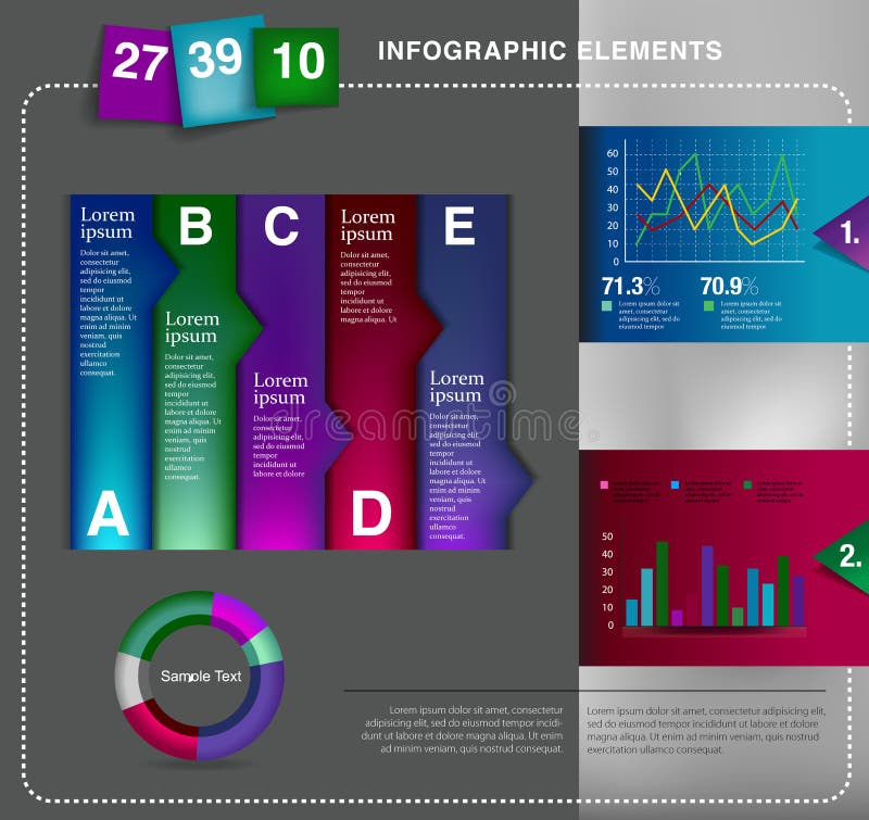 Infographic Bulletin Board Stock Illustrations – 114 Infographic ...