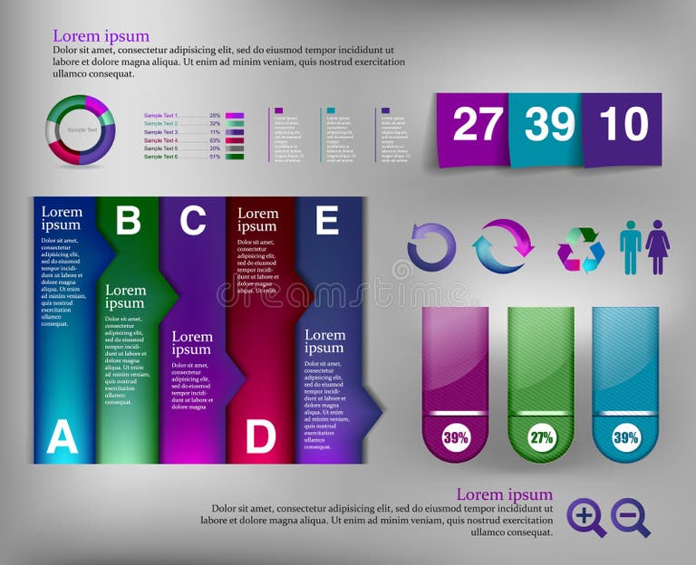 Infographic Bulletin Board Stock Illustrations – 133 Infographic ...