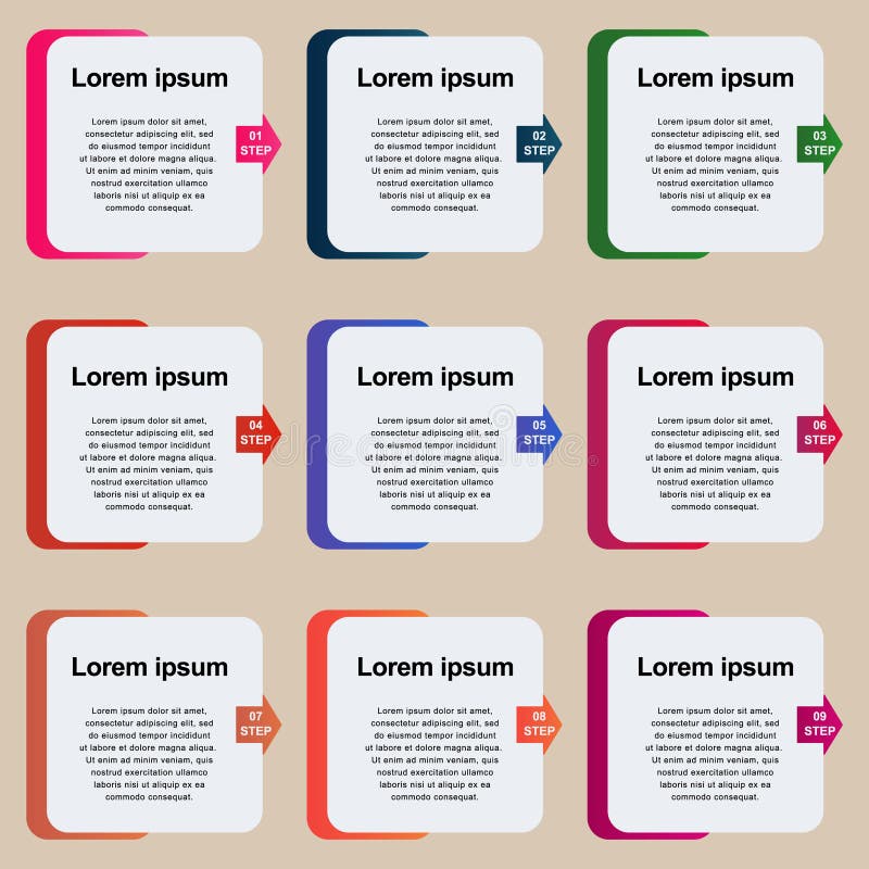 Infographic Element Template Design. Stock Vector - Illustration of ...