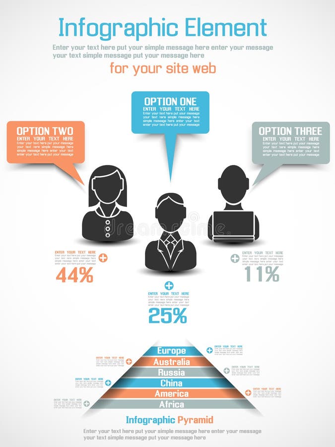 Infographic-Elementdiagramm Und -graphik Stock Abbildung - Illustration ...