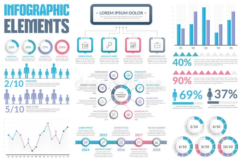 Infographic Elements stock vector. Illustration of info - 116550122