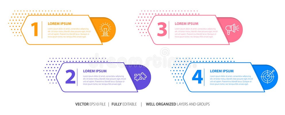Infographic Elements Data Visualization Vector Stock Vector - Illustration of presentation ...