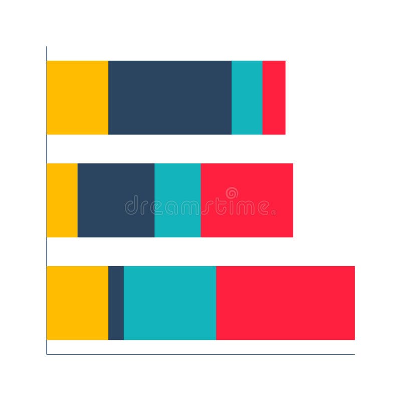 Infographic Elements. Diagram Progress Bar. Flat Vector Process ...