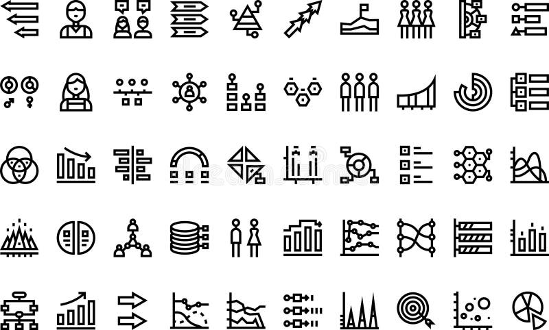 Infographic Elements Icons High-Quality Vector Icons Collection with Editable Stroke. Ideal for ...