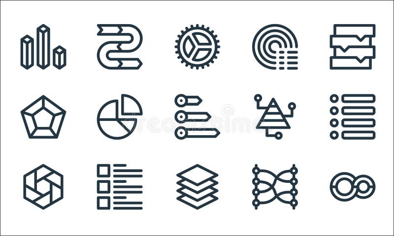 Hexagon loop diagram stock illustration. Illustration of design - 37069841