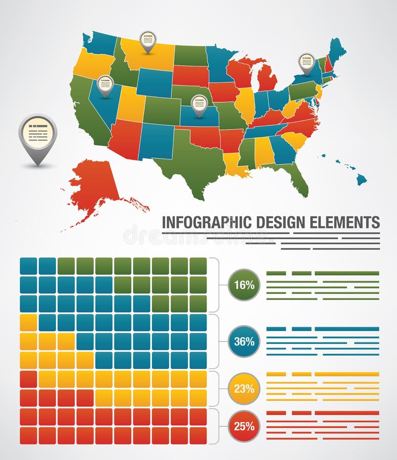 Infographic elements stock vector. Illustration of brochure - 30406059