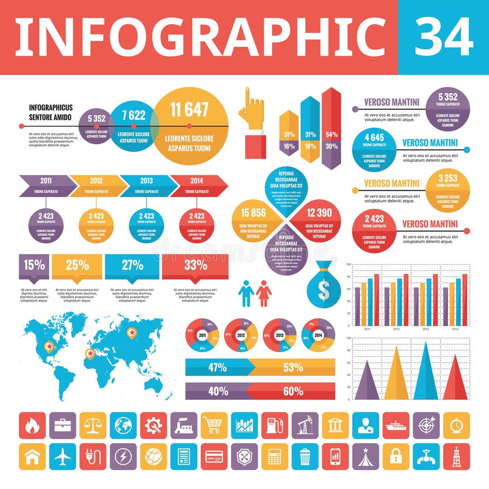 Infographic Vector Presentation Stock Illustrations – 499,351 ...