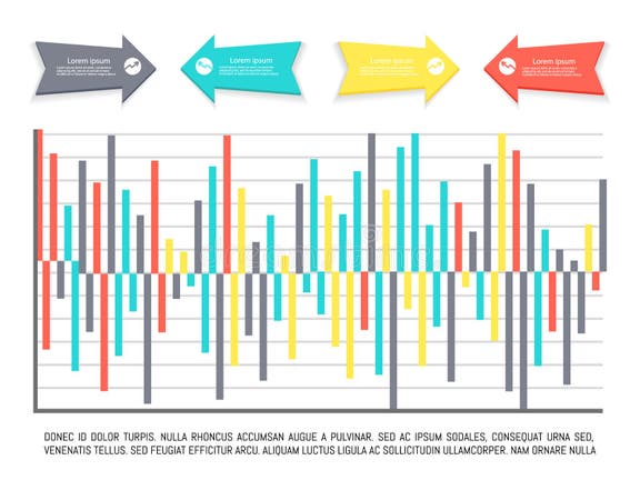 Infographic with Explanatory Text and Arrowheads Stock Vector ...