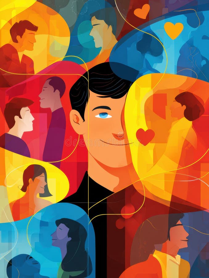 Infographic Exploring Social Connection and Emotional Wellness for Men ...