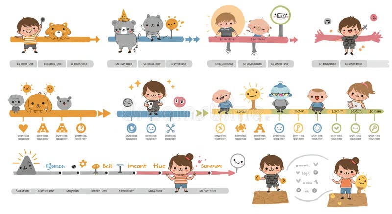 Characters Infographic Diagram Stock Illustrations – 1,423 Characters ...