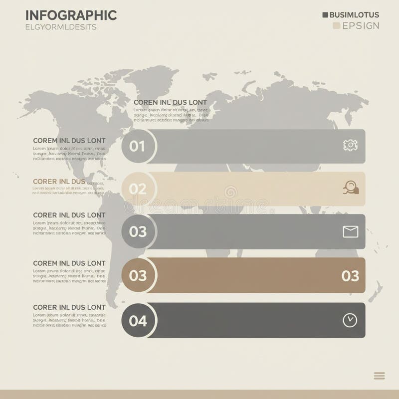 Numbered Infographic Horizontal Banners Stock Illustrations – 901 ...