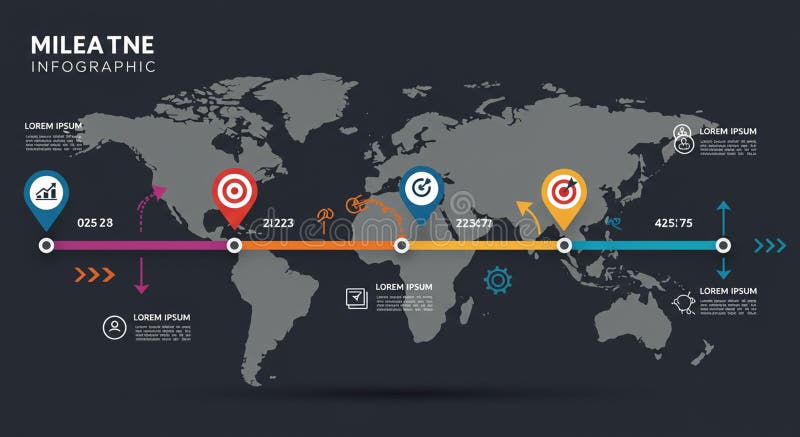 Infographic Four Key Stock Illustrations – 305 Infographic Four Key ...