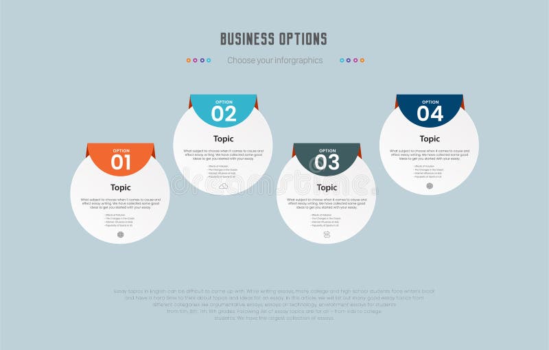 Modern Infographic Process Template, Infographic Stock Vector ...