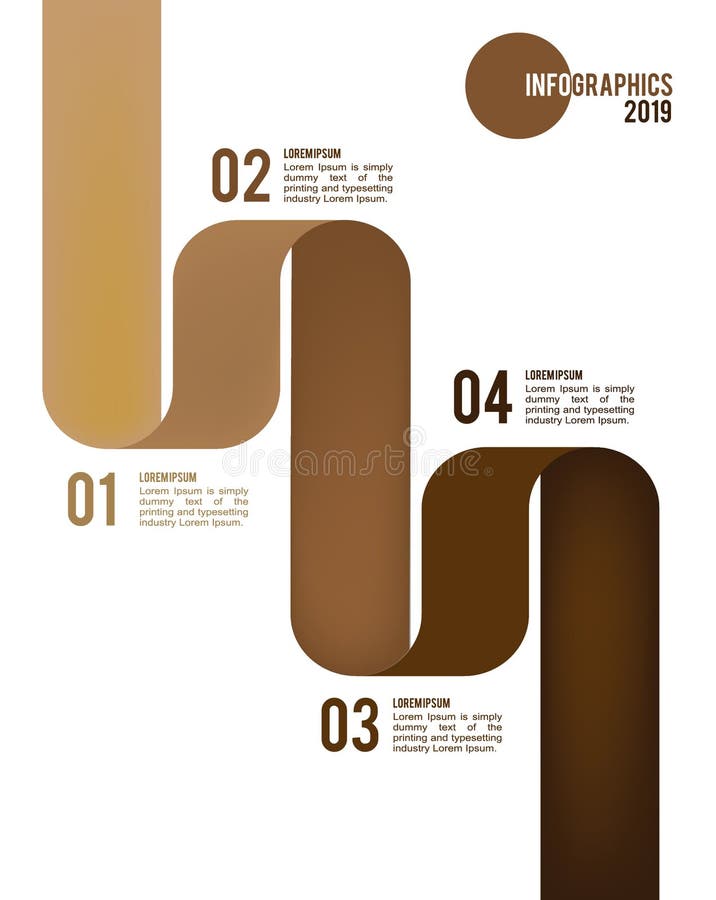 Infographic with Gradients for Print, Presentations or Other Projects ...