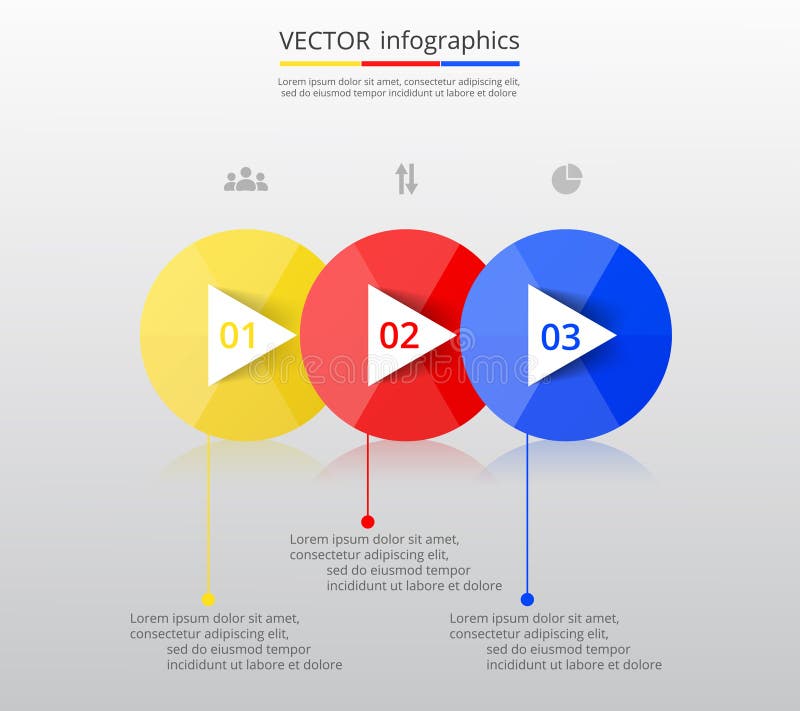 Infographic gradual ilustración del vector. Ilustración de concepto ...