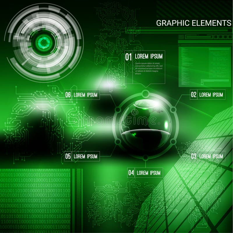 Infographic Graphic Elements 3d Stock Vector - Illustration of ...