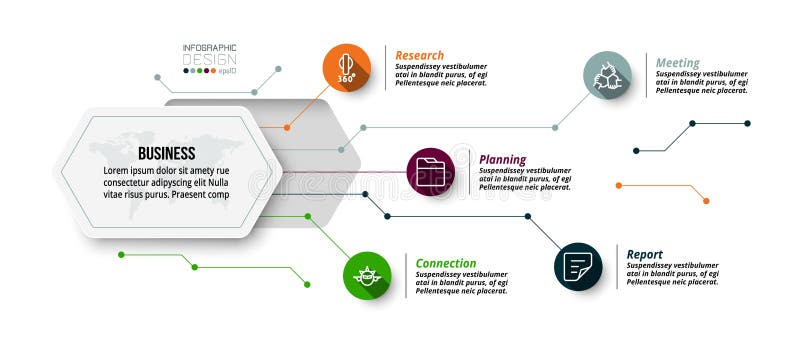 Hexagon Design Describes the Structure of Work and Reports the Work ...