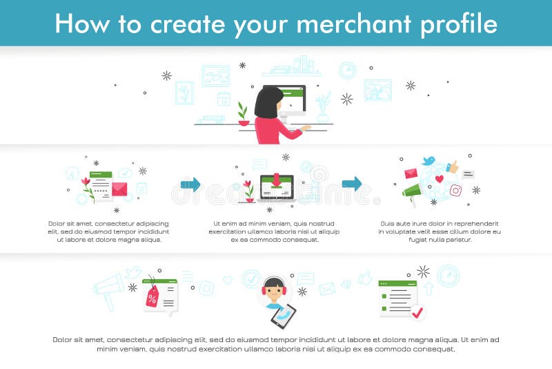 How To Register Infographic Stock Illustrations – 3 How To Register ...