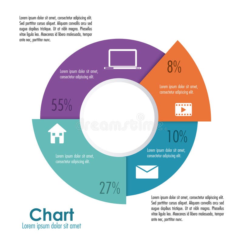 Infographic icon design stock vector. Illustration of design - 68272080
