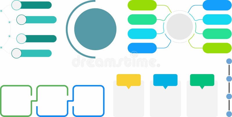 Infographic Icons Set Collection Stock Vector - Illustration of modern ...