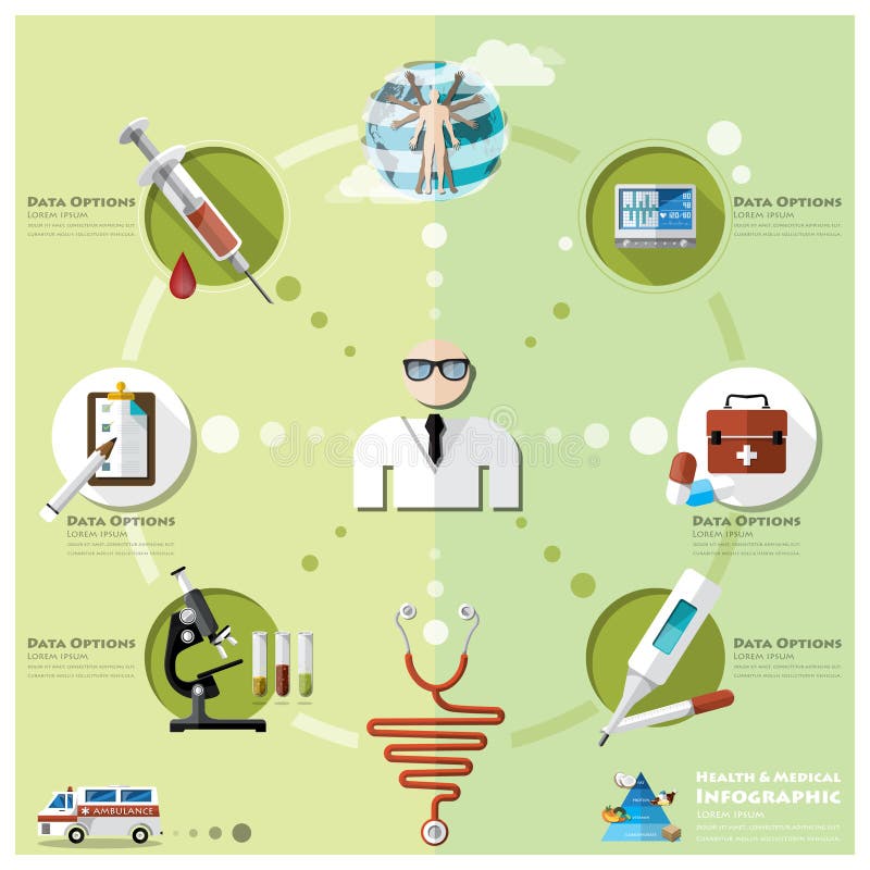 Infographic Igienico Sanitario Illustrazione Vettoriale - Illustrazione ...