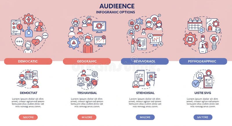 Audience Categorization Options Stock Illustrations – 1 Audience ...