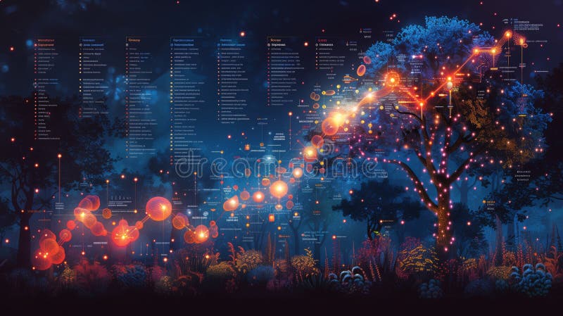 Infographic Illustrating Potential Applications of CD Acc CC FFef Stock ...