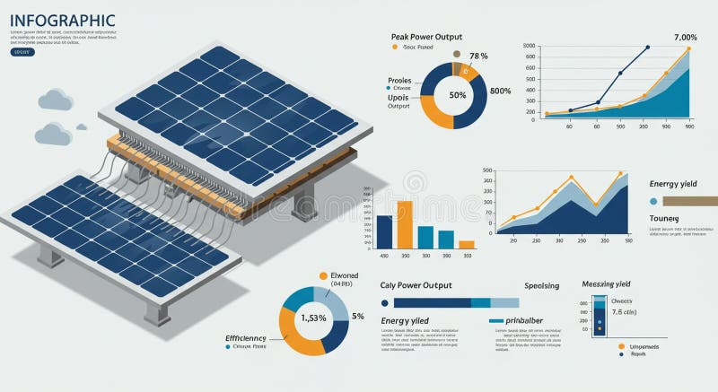 Different Solar Energy Components Stock Illustrations – 13 Different ...