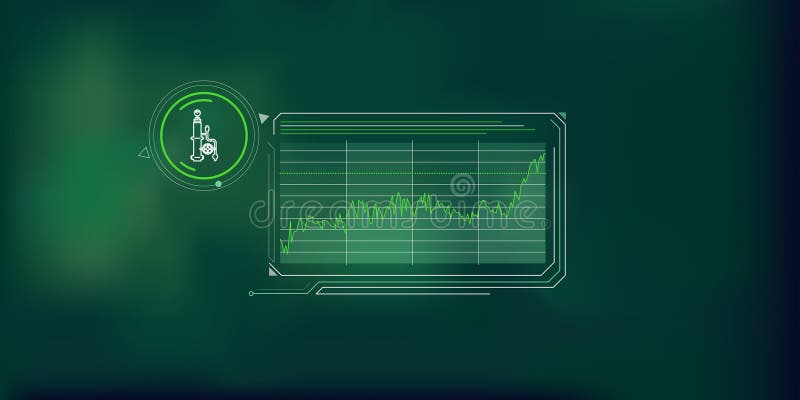 Infographic Illustration of the Growth of the Oil and Gas Sector. Stock ...