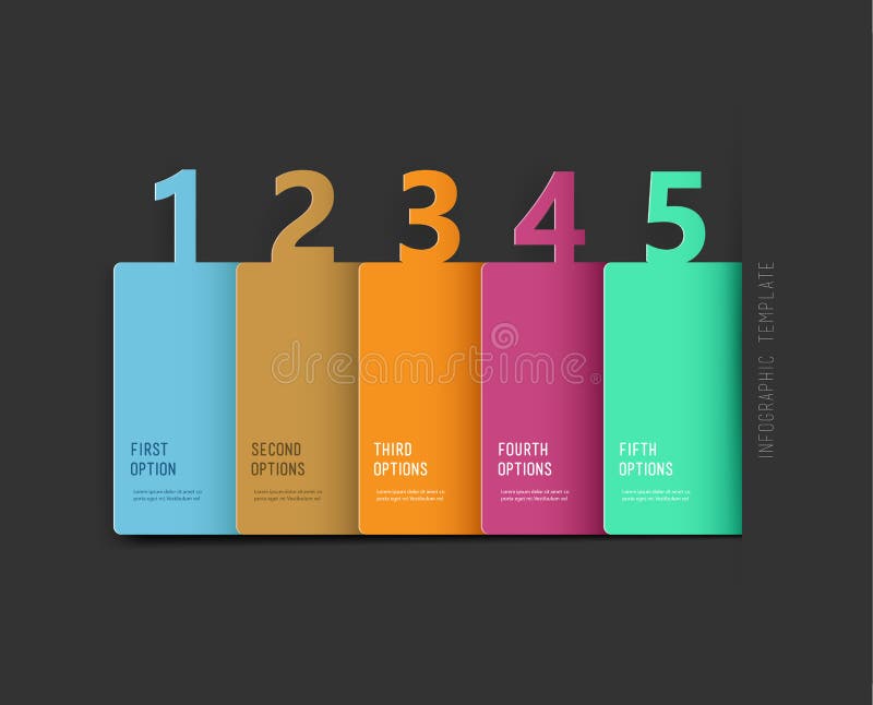 Infographic Illustration Vector Template Stock Vector - Illustration of ...