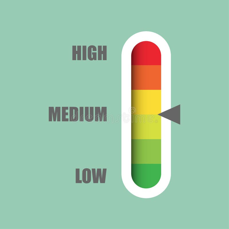 Infographic Illustration for Web Design. Gauge Vector Stock Vector ...