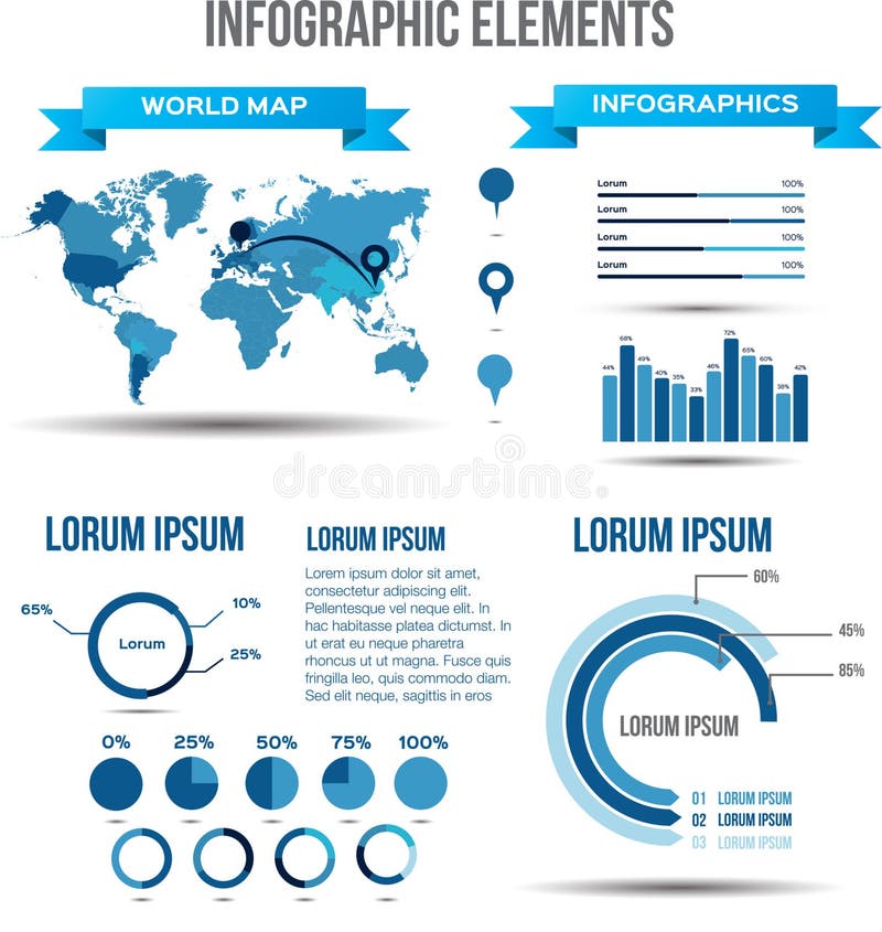 Infographic, Information and Abstract Template for Advertising ...