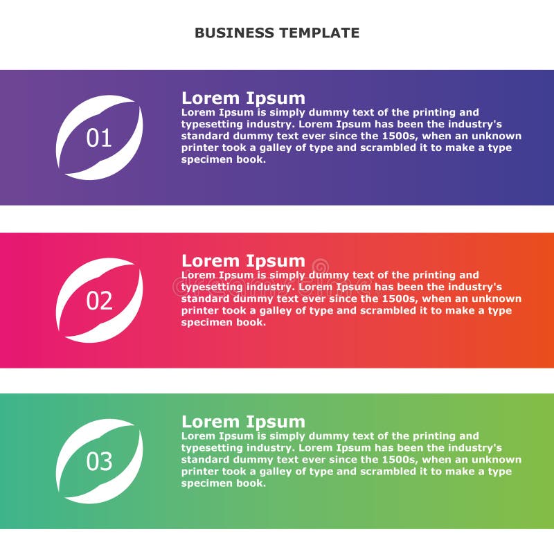 Infographic Information Business Banner Stock Vector - Illustration of ...