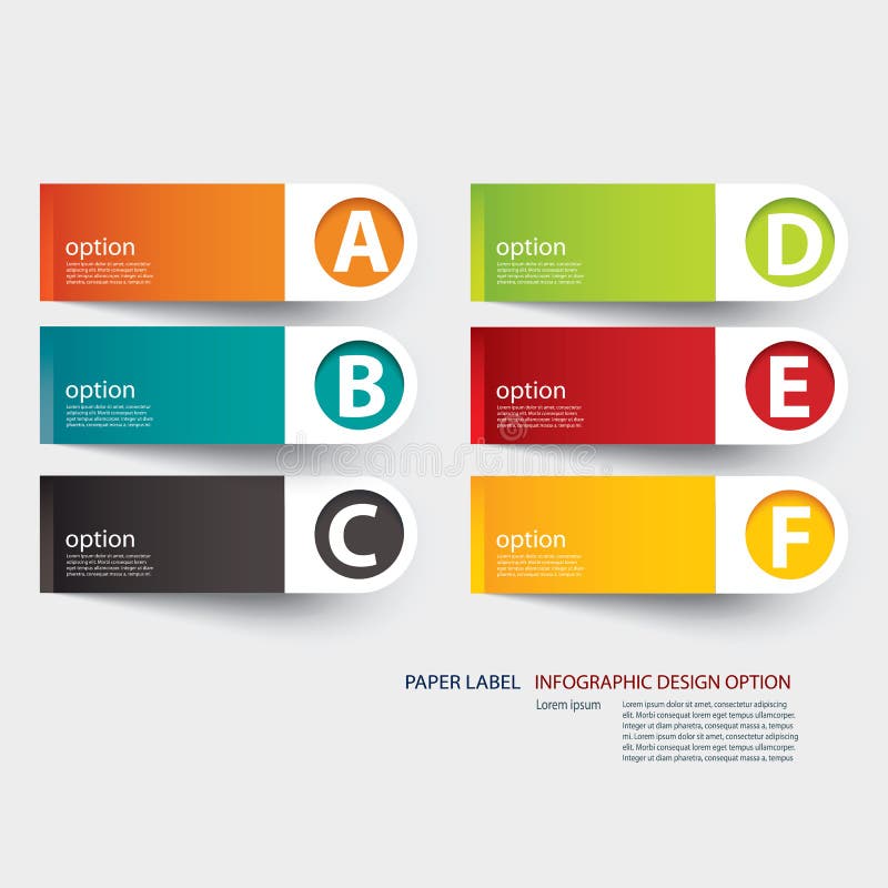 Label Tab Template Stock Illustrations – 33,116 Label Tab Template ...