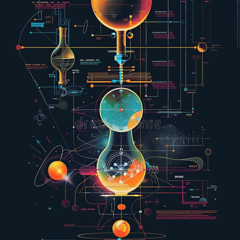 Infographic of the Laws of Thermodynamics Stock Illustration ...