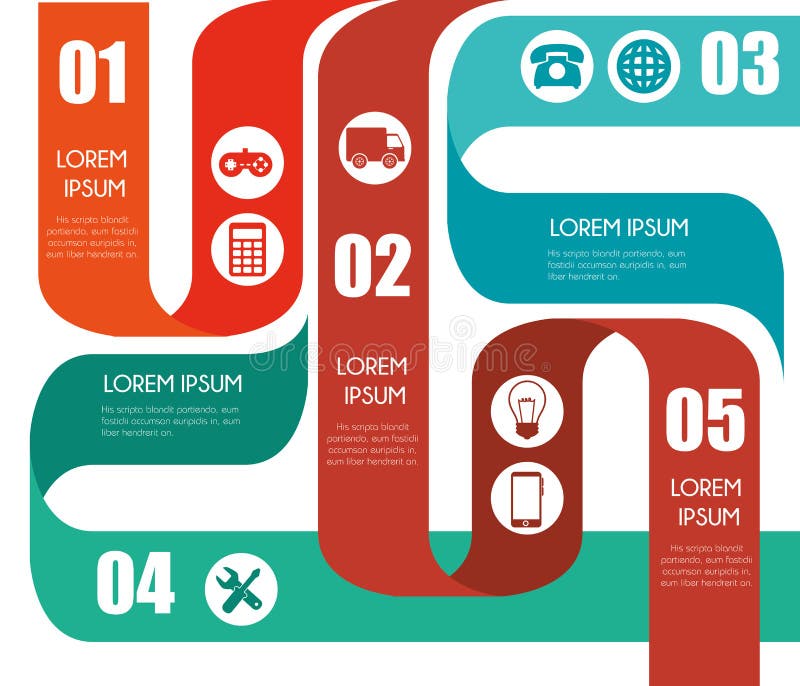 Infographic Layout Graphic Design Stock Vector - Illustration of ...