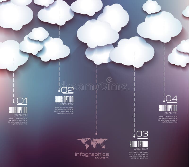 Infographic Layout for Modern Business Data Presentation Stock Vector ...