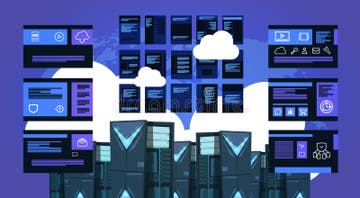 Computer Service Infographic Stock Illustrations – 30,994 Computer ...