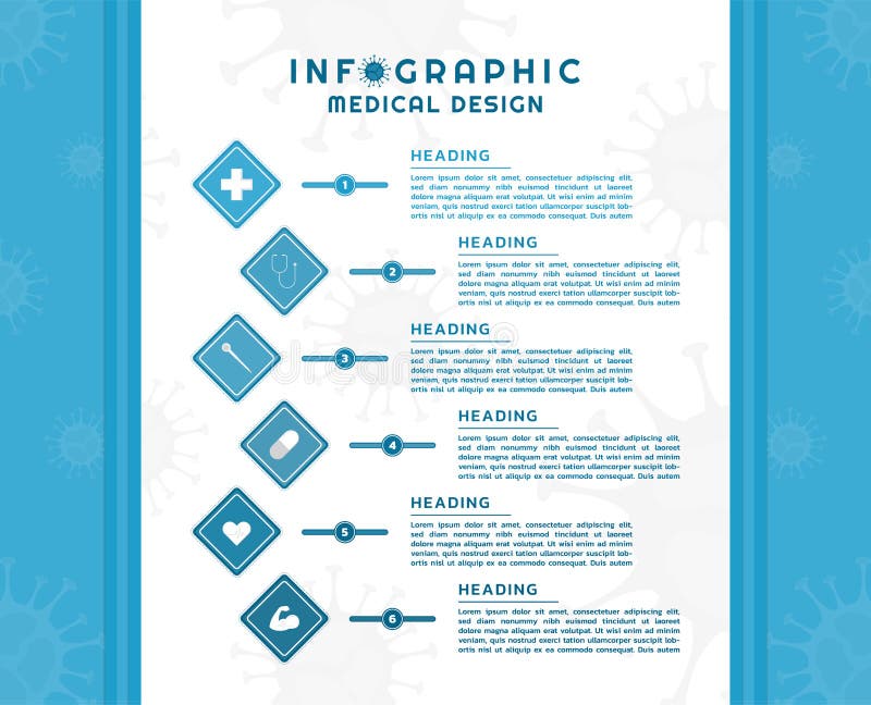 Infographic Modern Square Shape Icon for Medical Design Ingredient ...