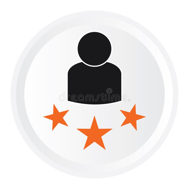 Customer Icon Vector , Solid Pictogram Isolated on White Circle Symbol ...