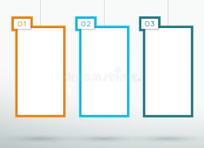 Infographic Numbered Boxes Stock Illustrations – 115 Infographic ...