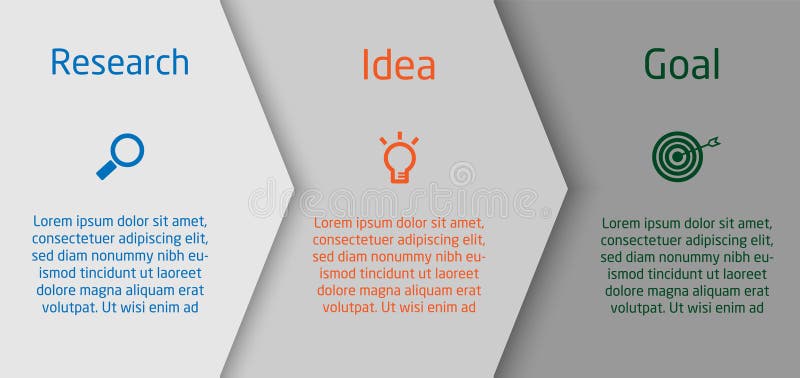 Infographic Option Number Template Design Stock Vector - Illustration ...