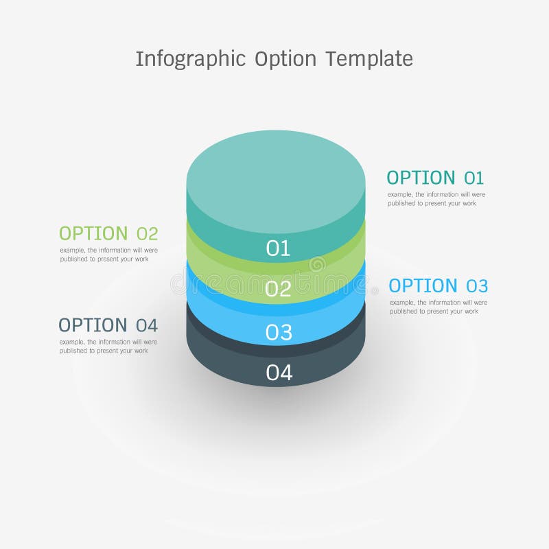 Infographic Option Template Stock Vector - Illustration of layout ...